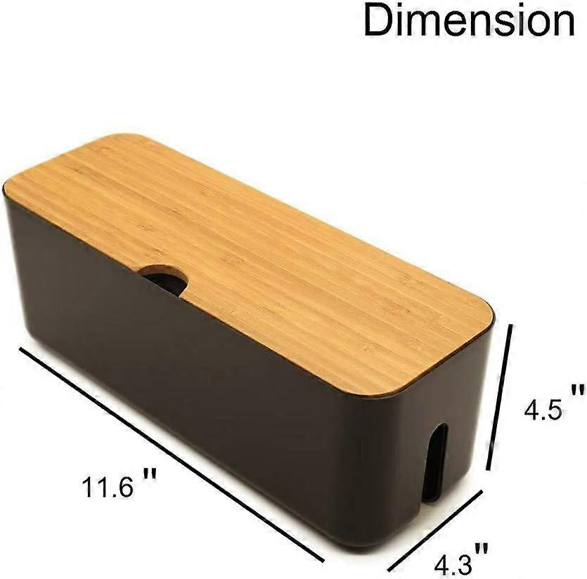 Cable Management Box | Power Stripe Organizer | Cord Tidy Box | Hide ...