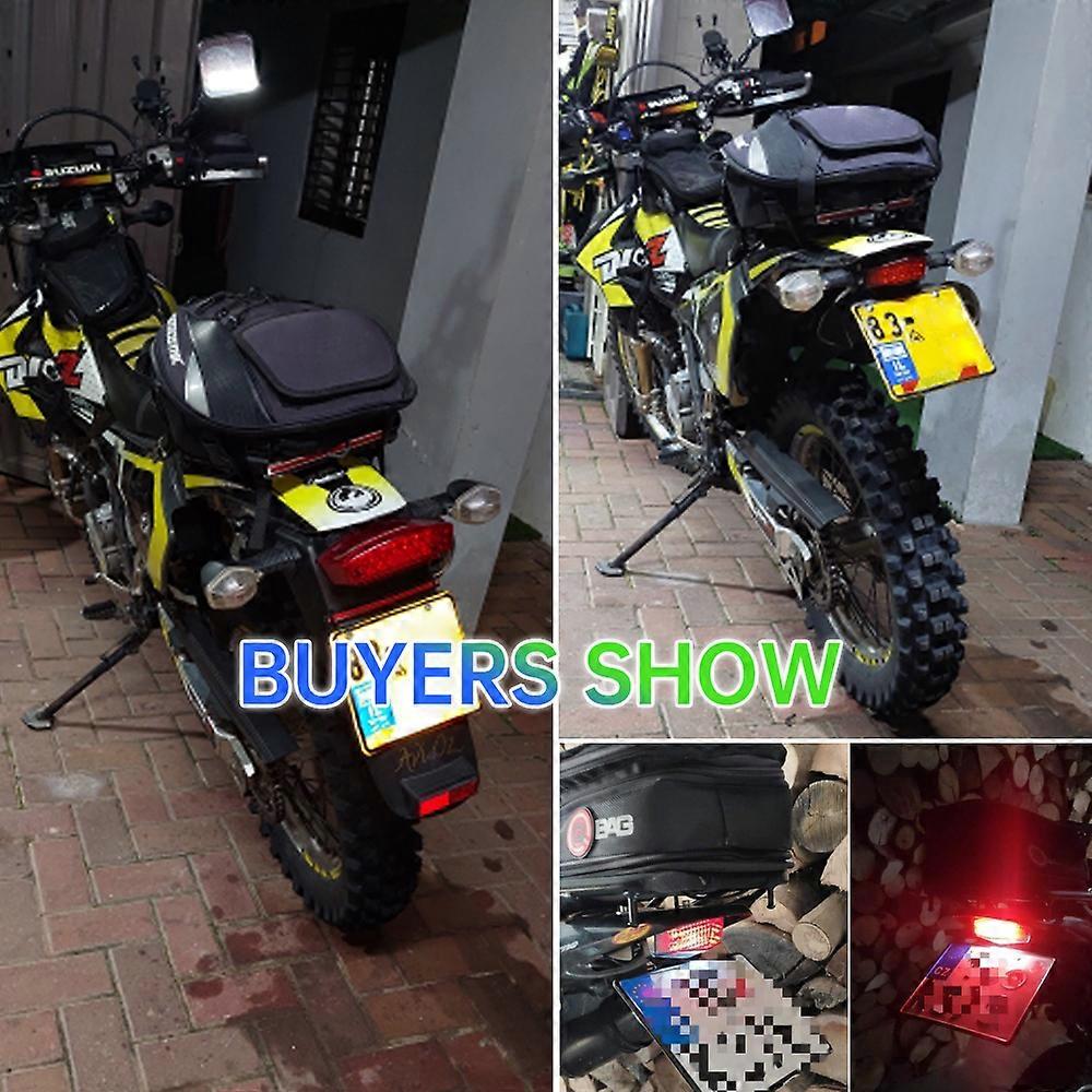 DRZ400 License Plate Holder LED Turn Signal For SUZUKI DRZ400SM DRZ 400 ...