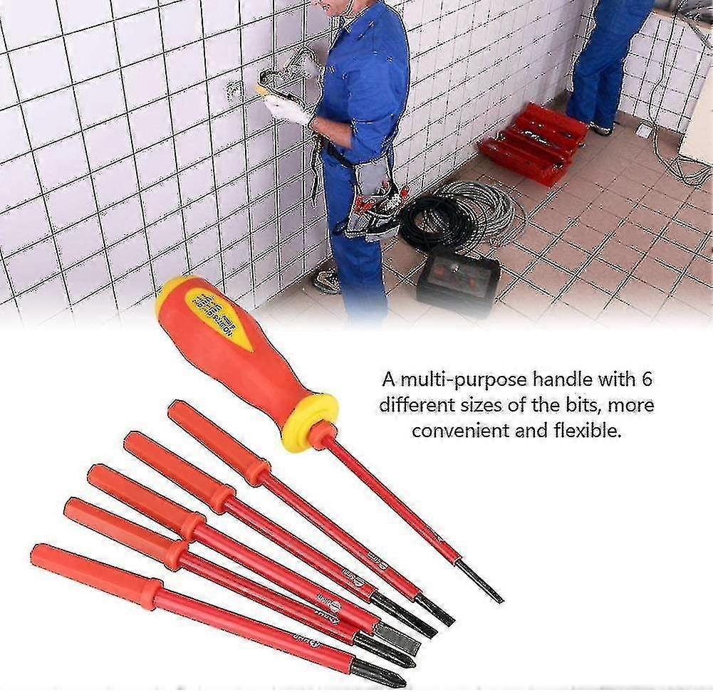 Screwdriver Set 7pcs/set Electrician Screwdriver Set Cross Set For ...