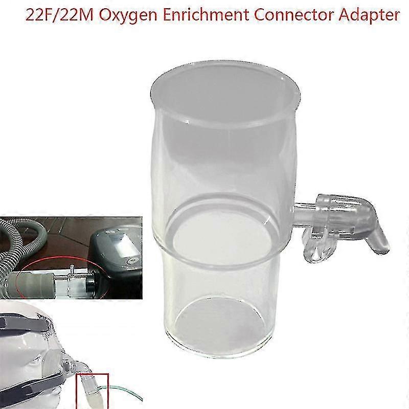 1pcs Cpap Oxygen Blend Adapter Cpap Oxygen Enrichment Connector Adapter ...