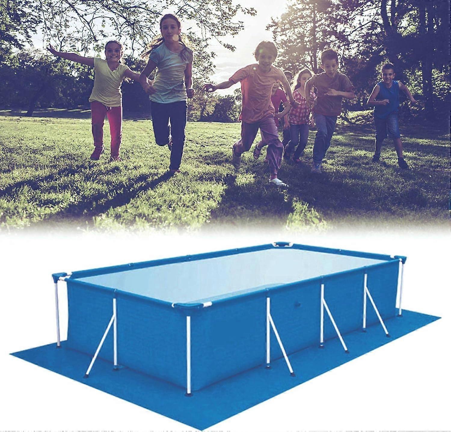 Swimming Pool Floor Mat, 500x300CM Above Ground Swimming Pool Mat ...