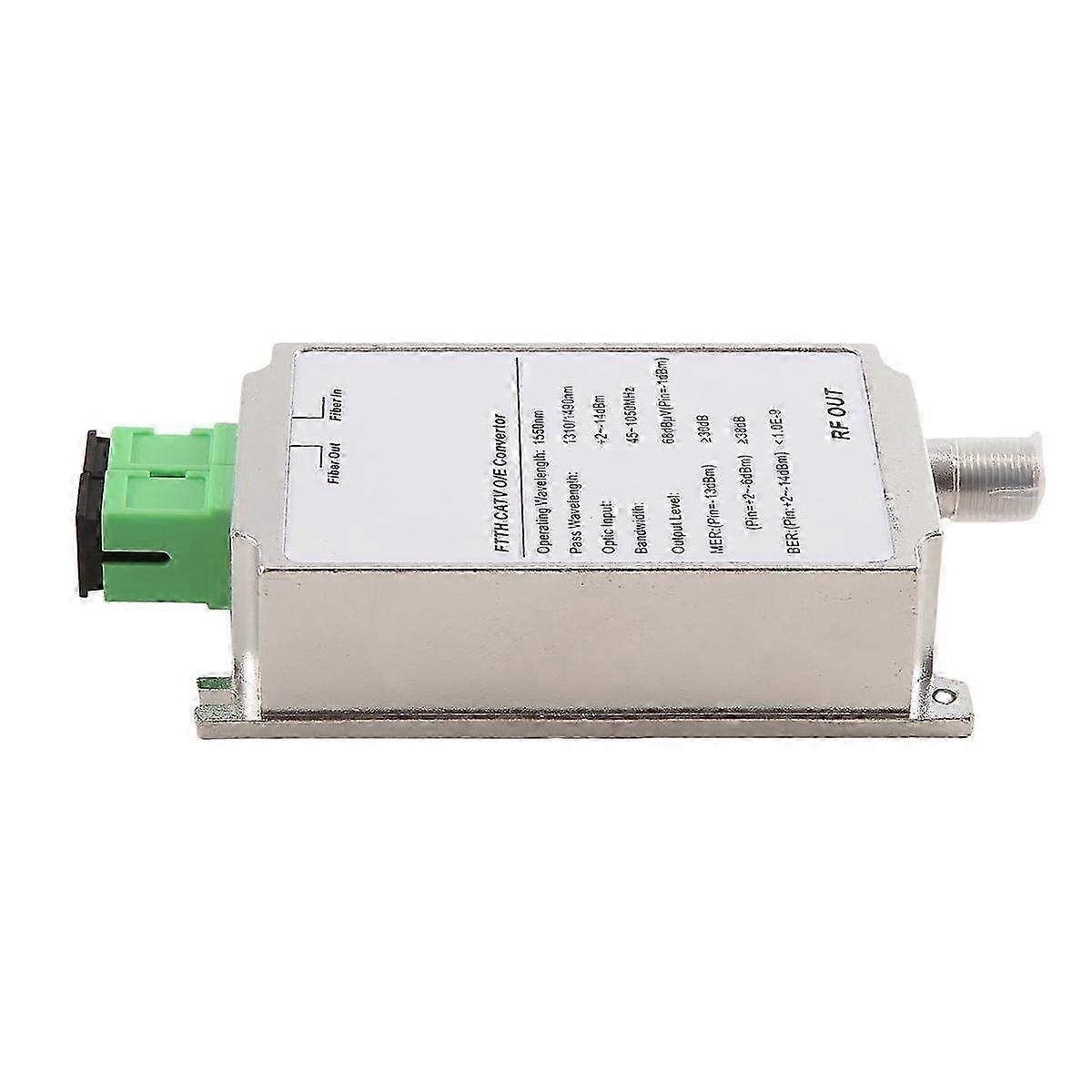 Mini CATV FTTH Receiver Fiber Optical WDM Node RF Converter Triplexer Minimode Indoor AGC 1310nm ...