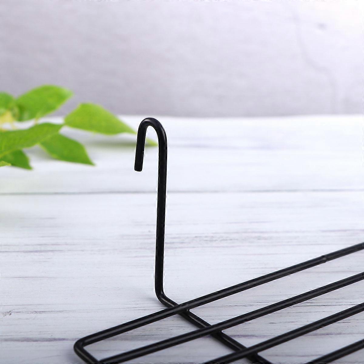 1pc Grid Iron Frame Hanging Iron Frame Shelf Simple Wall Decoration for ...