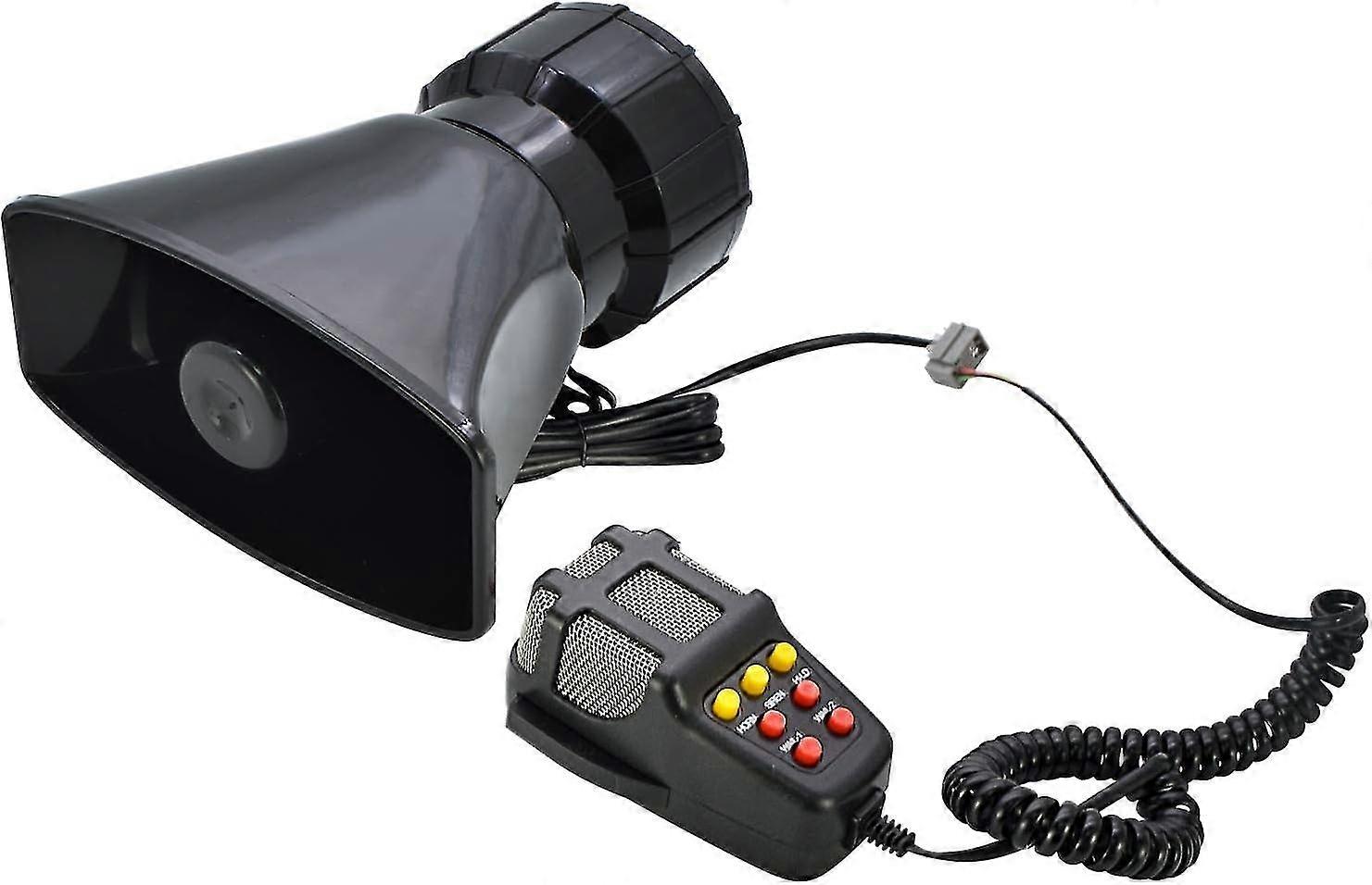 12v 100w 7 Tone Sound Car Siren Speaker, Siren Alarm Car Siren Vehicle ...