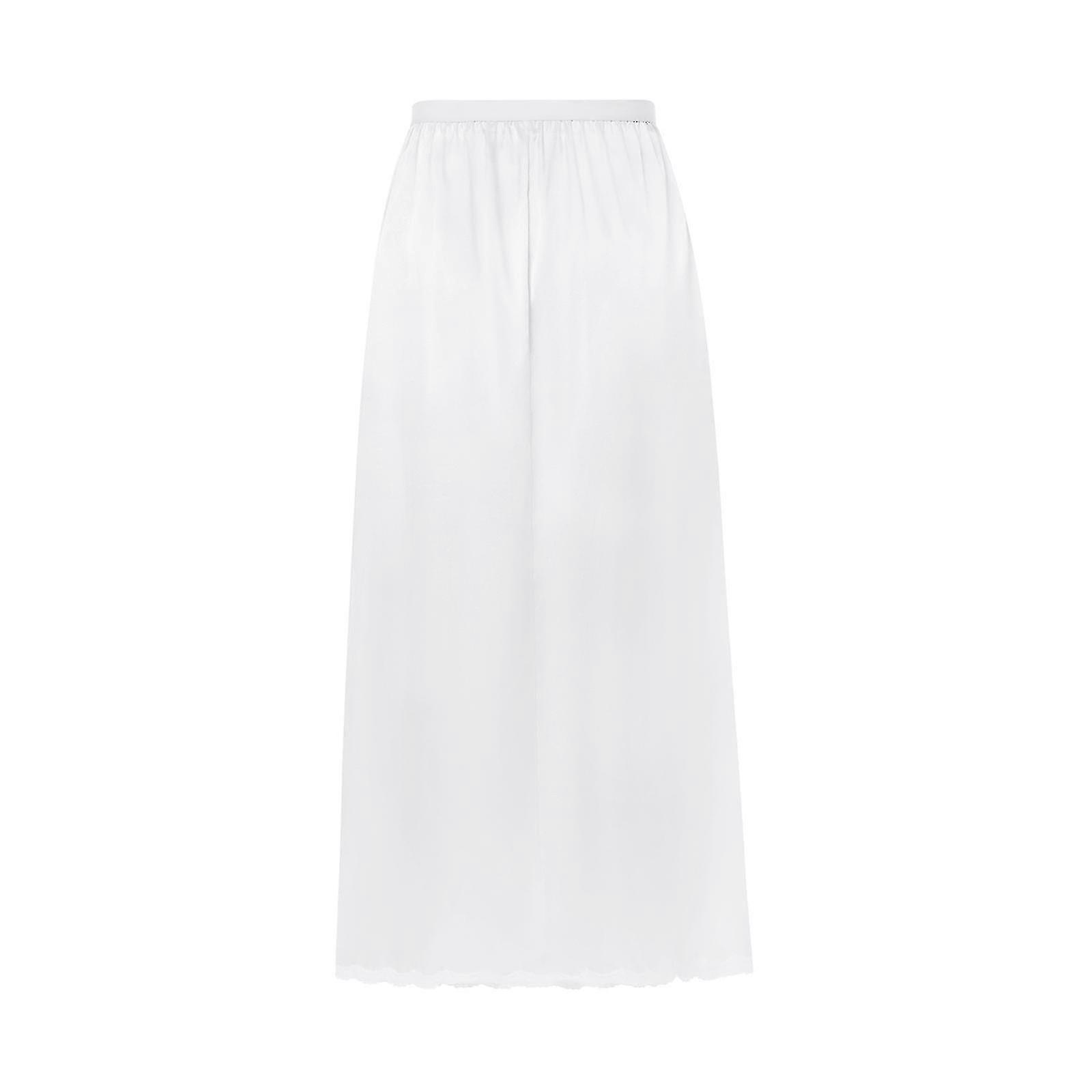 Half Slip Lace Long Elastic Waist Underskirt Women's Satin Half Slips ...