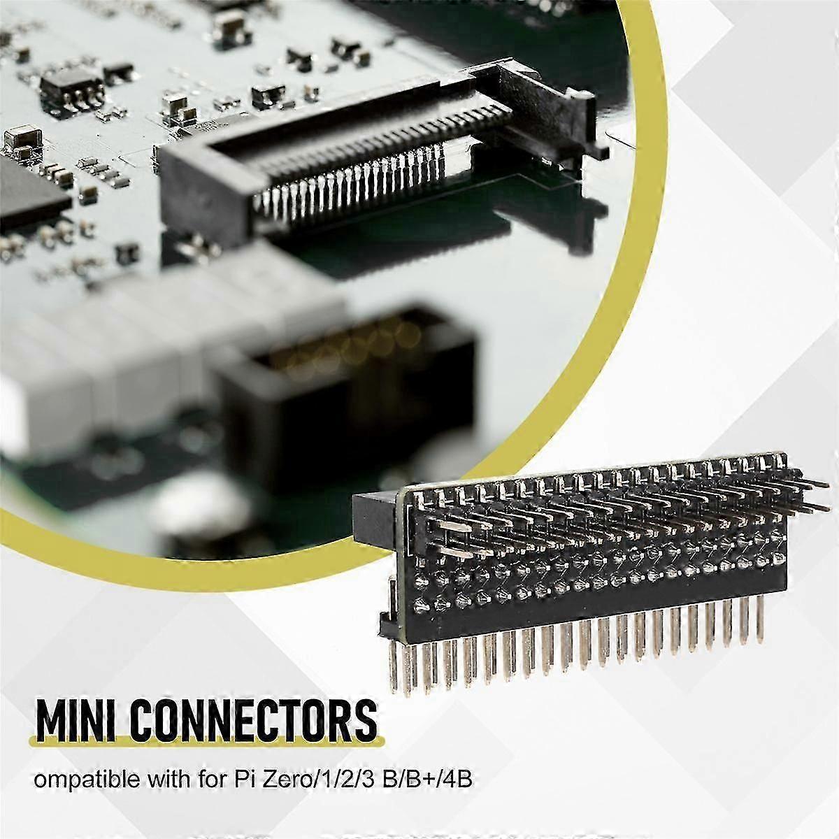 Mini Connectors suitable for 40-Pin GPIO 1 to 2 Expansion Board 2 x 20 ...