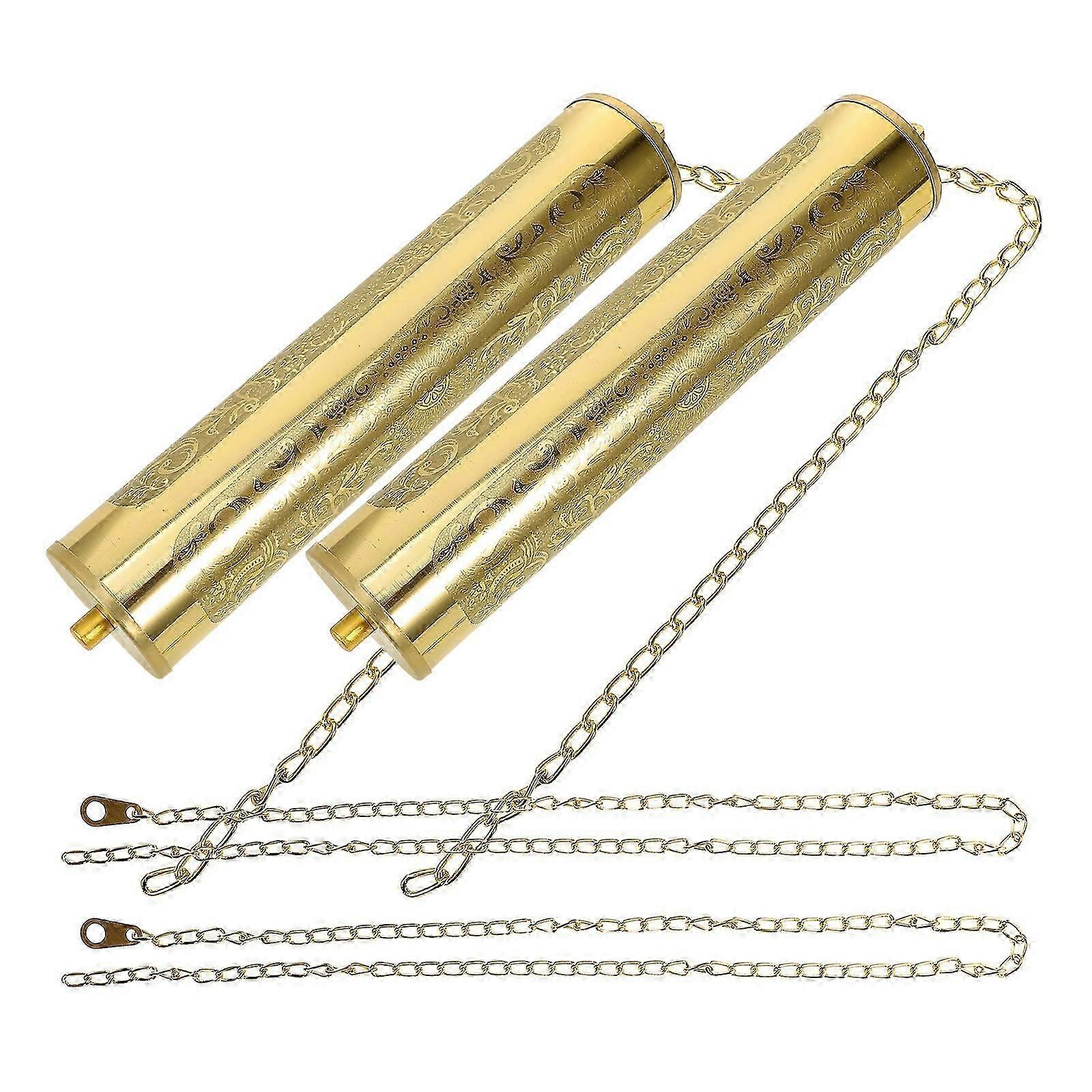 1 Set of Heavy Duty Iron Clock Weight Grandfather Clock Weight Part DIY ...