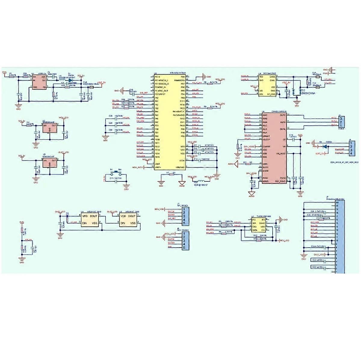 For M5Stack RollerCAN Unit W/ BLDC Motor(STM32) Brushless DC Motor ...