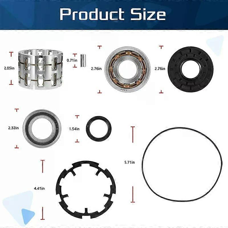 Front Differential Bearing Seal Kit & Sprague Carrier & Armature Plate ...