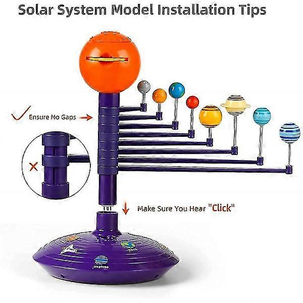 Solar System for Kids, Talking Astronomy Model Kit, Planetarium ...