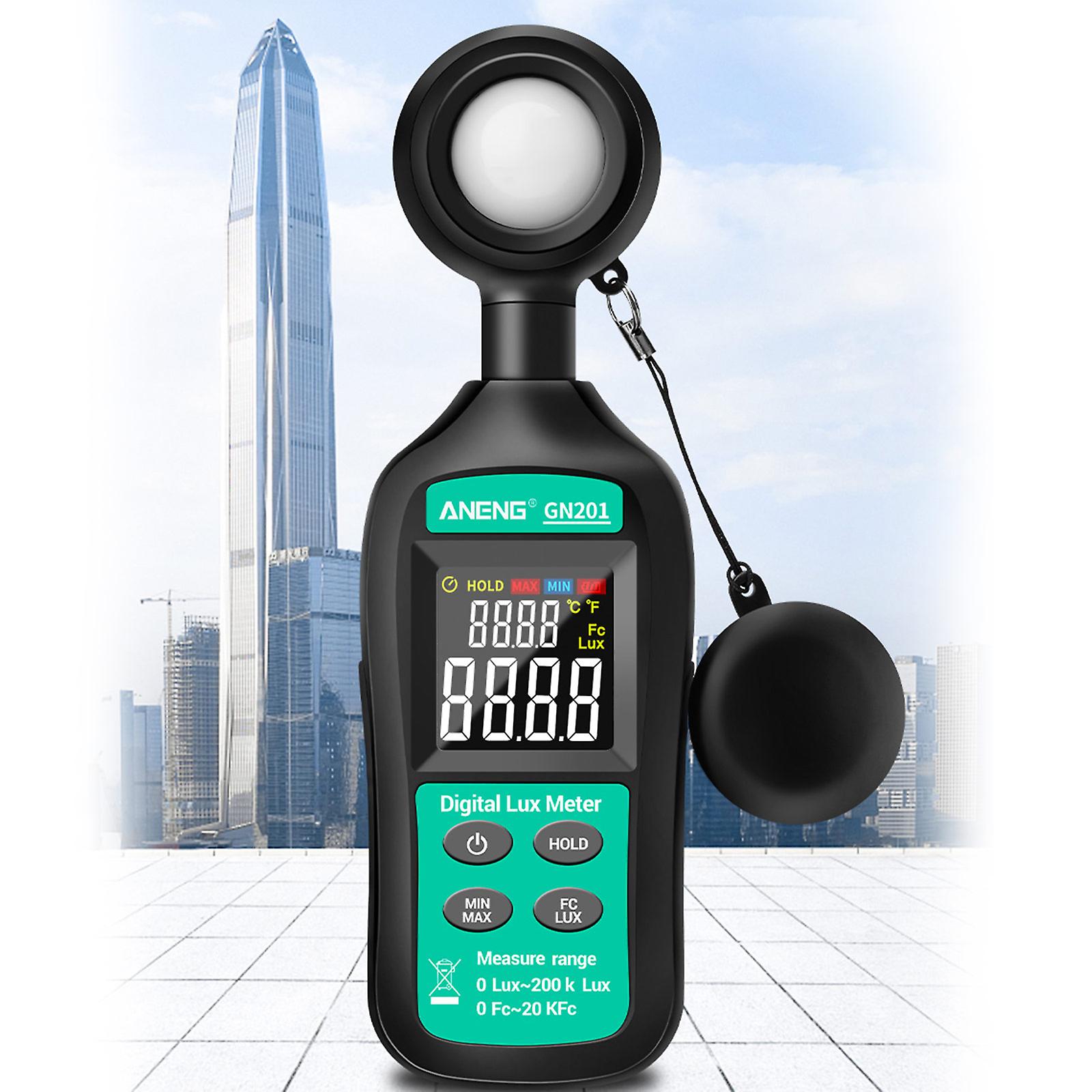 Digital Photometer Lux Meter Light Tester Photography Spectrometer ...