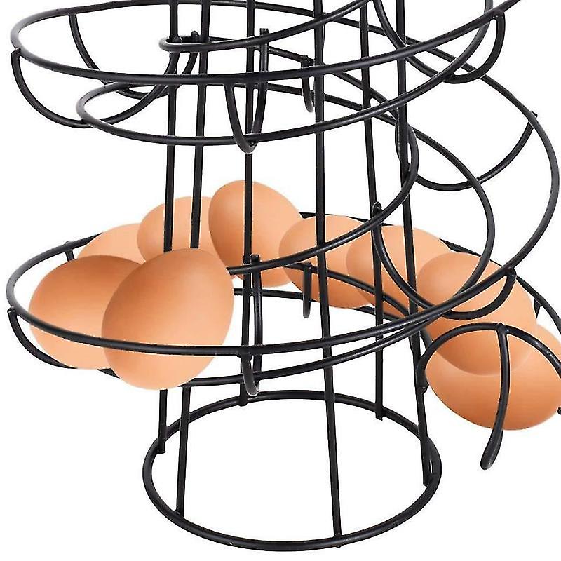 Portable Kitchen Creative Spiral Egg Rack Multifunctional Storage Egg ...