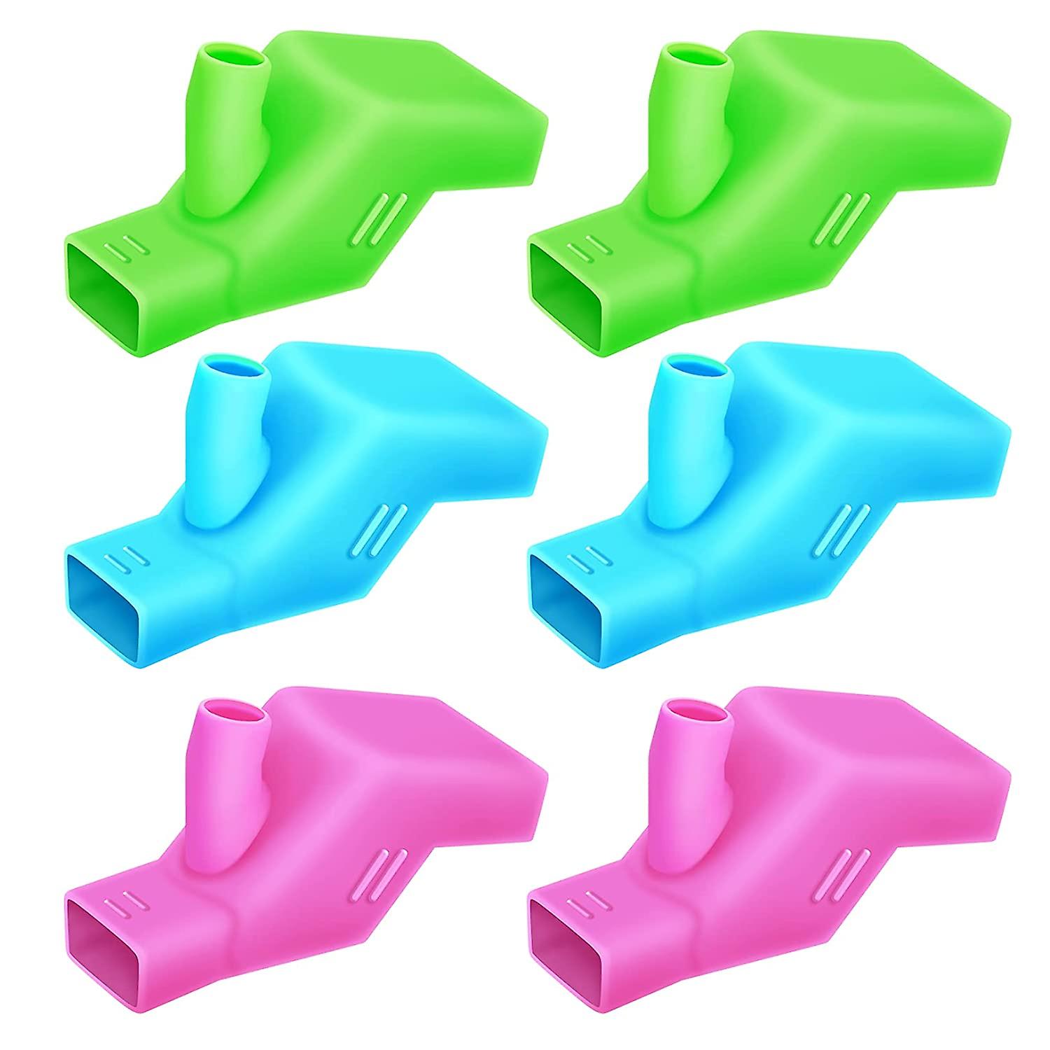 6pcs Silicone Faucet Water Tap Extender Spout Hand Washing Water Faucet ...