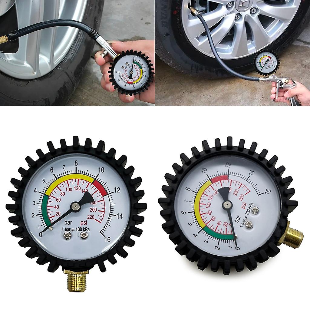 High-precision Car Tires Pressure Gauge Manometer Dial Air Pressure ...