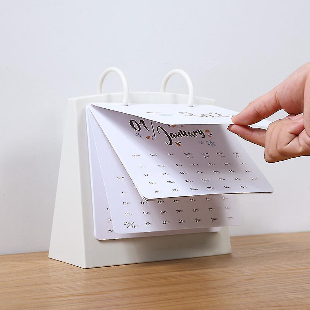 Desk Standing Calendar 2023 Desktop Small Monthly Planner Table ...