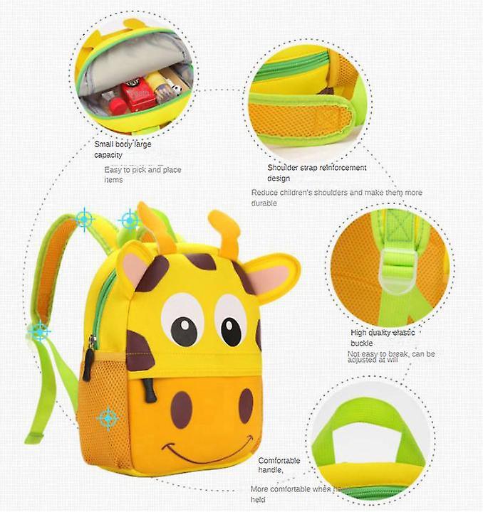Nursery Kids Backpacks Toddle Children School Bag Zoo Lunch Bag 3d Cute ...