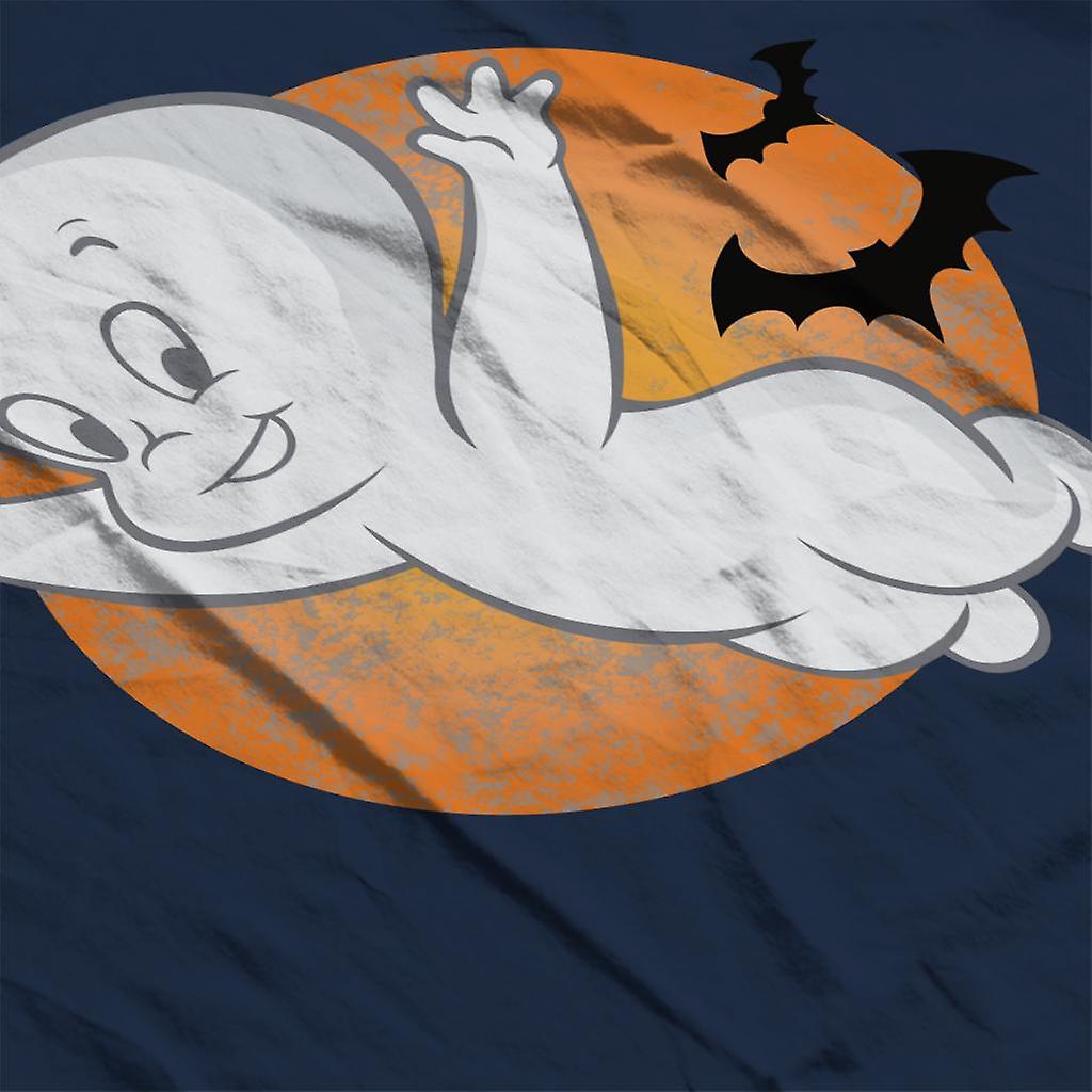 Casper The Friendly Ghost Moon Flying Men's Varsity Jacket | Fruugo US