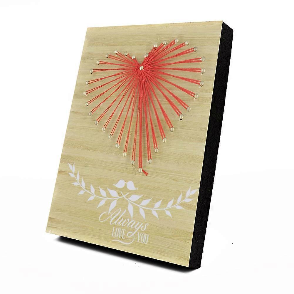 DIY Nail String Art Kit 3D Drawing Nails Winding Lines Painting Home ...