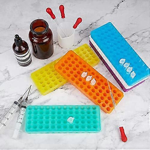 6PCS Polypropylene Microcentrifuge Tube Rack Double Panel 60-Well ...