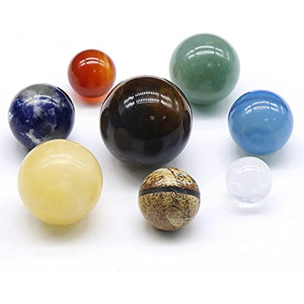 Solar System Eight Planets Decorations Tumbled Chakra Reiki Healing ...