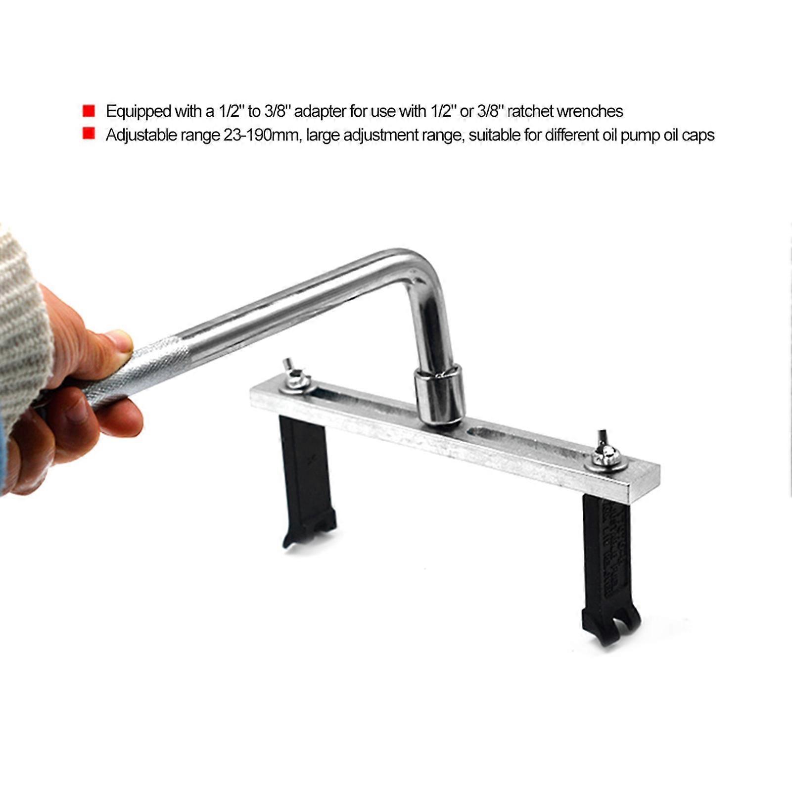 Fuel Tank Lid Wrench Spanner Adjustable Fuel Pump Send Unit Remover ...