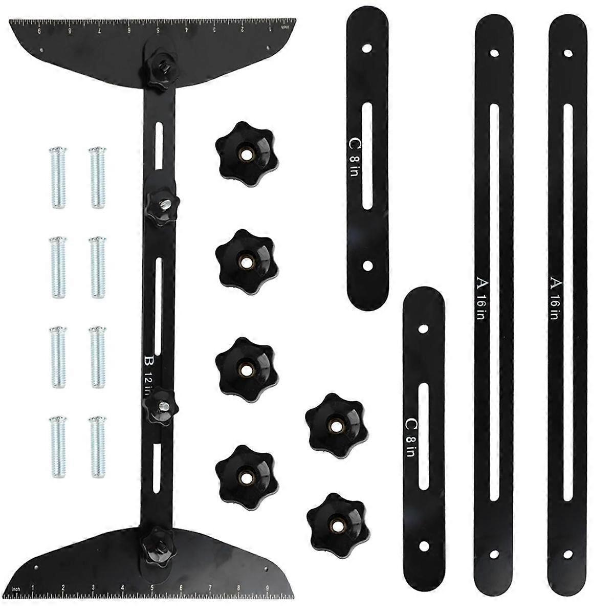 Stair Treads Gauge Template Tool,Stair Measuring Ruler Set,Shelf Layout ...