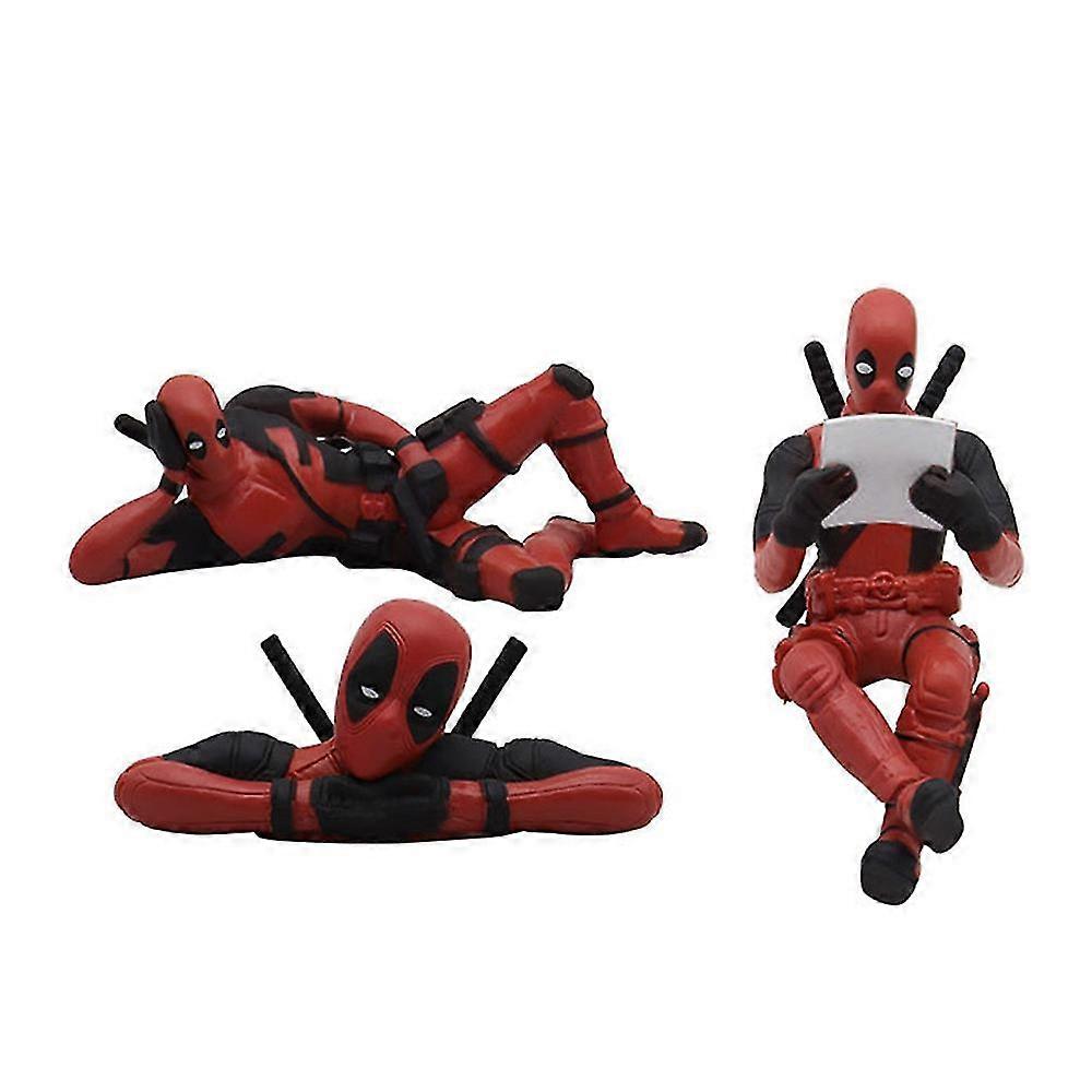 3pcs/set Anime Deadpool Action Figures Toys, Classics Figures Model For ...