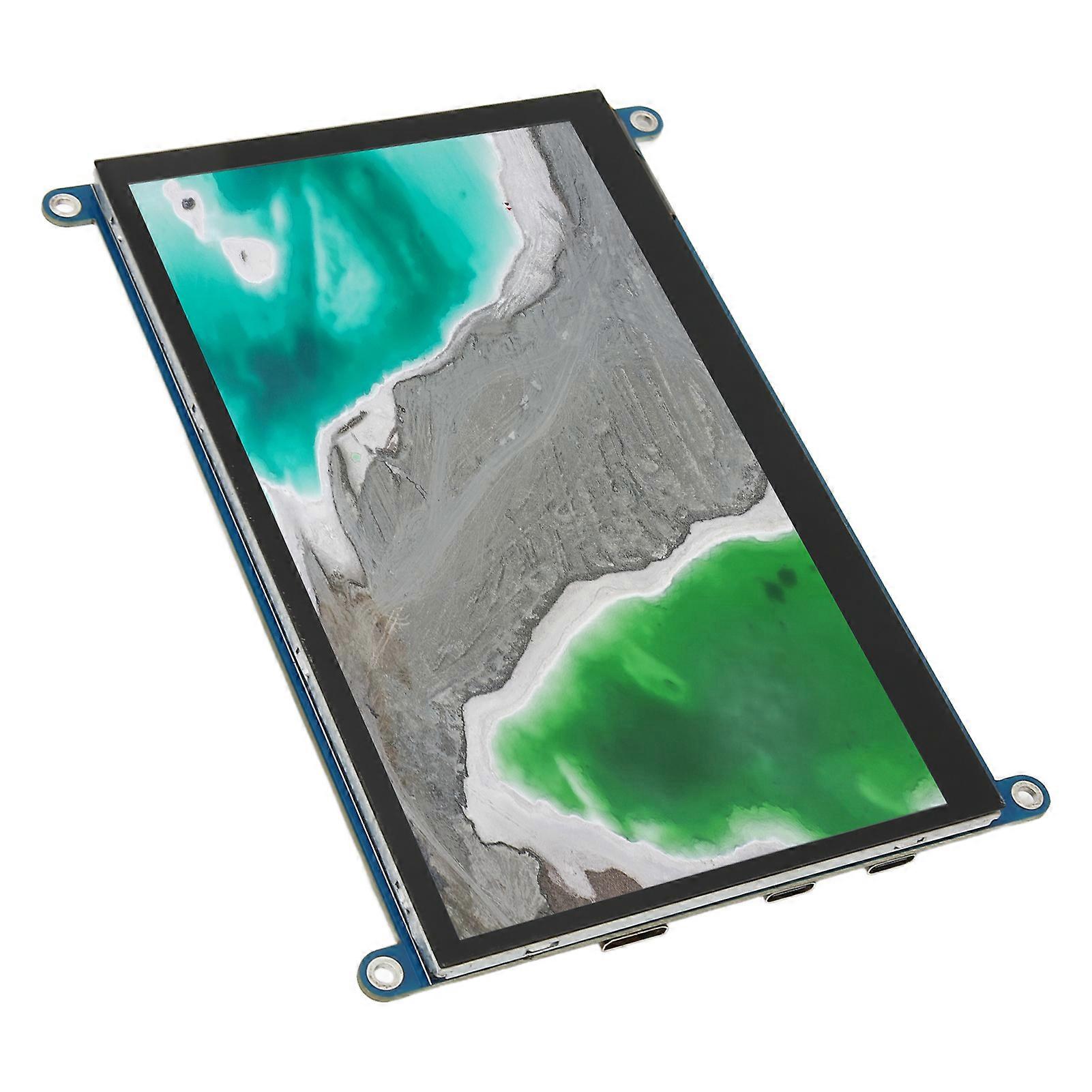 Touchscreen Monitor 7 Inch IPS Dual Speaker Type C 5 Points Capacitive ...