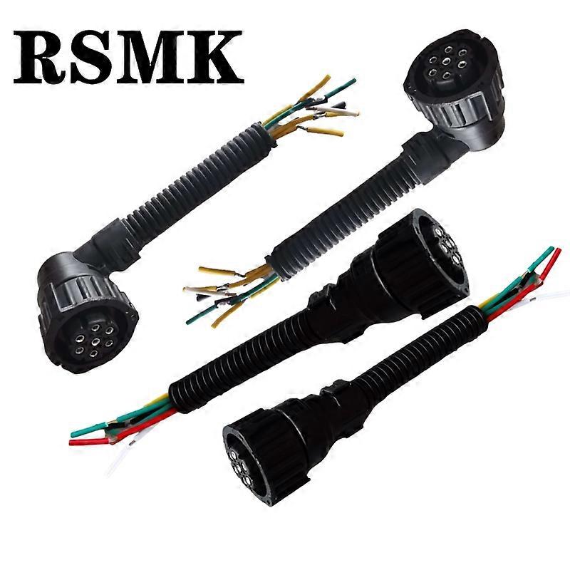 7 Pin Truck Plug Socket For Scania For Volvo Truck For Mercedes-benz ...