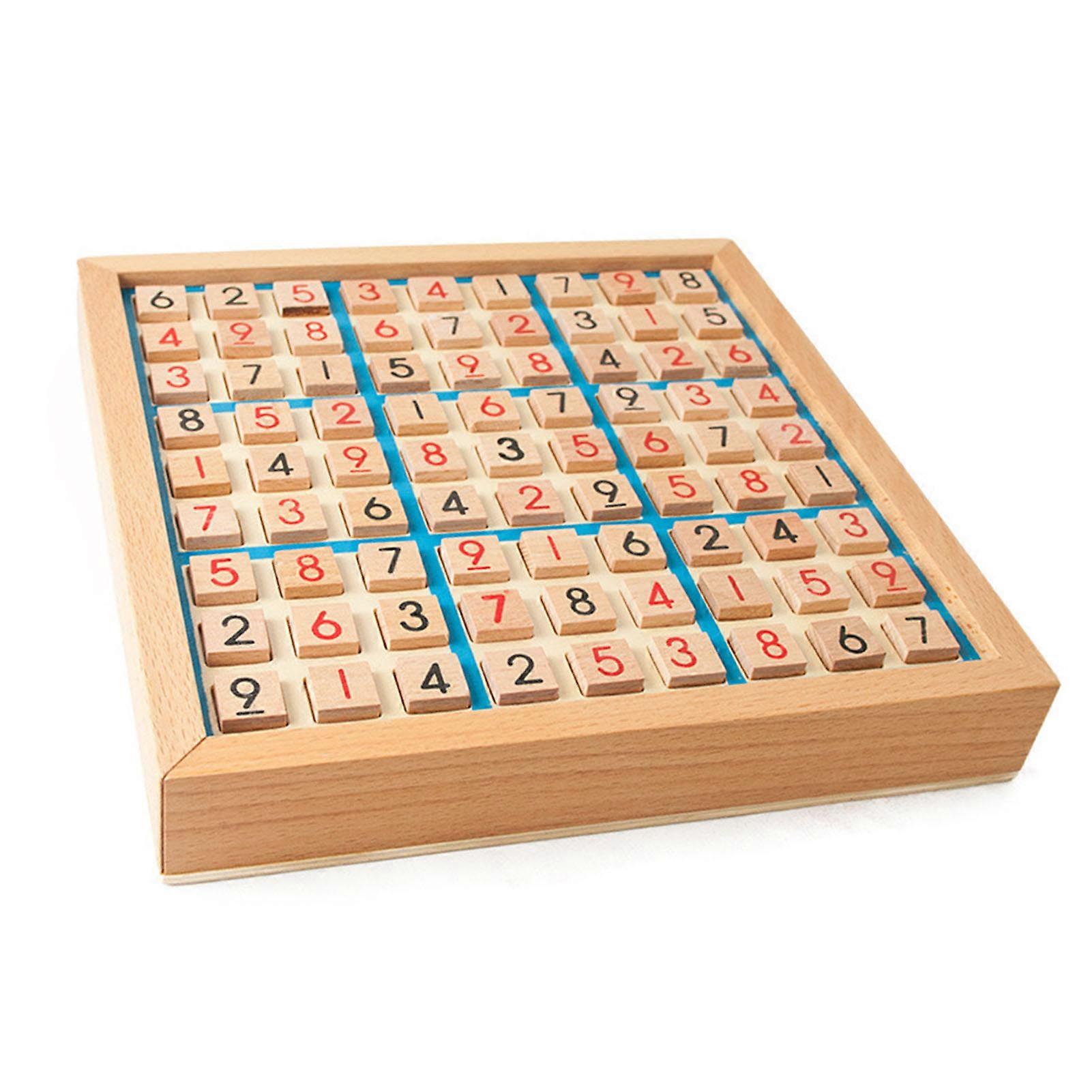 New Wooden Math Puzzle Board Puzzle Logical Thinking Math Board Game ...