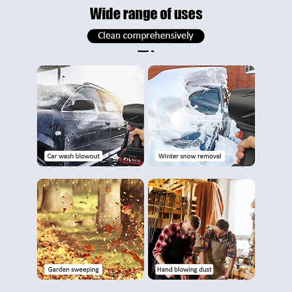 1100W Turbo Fan Air Gun Powerful Handheld Electric Blower with ...