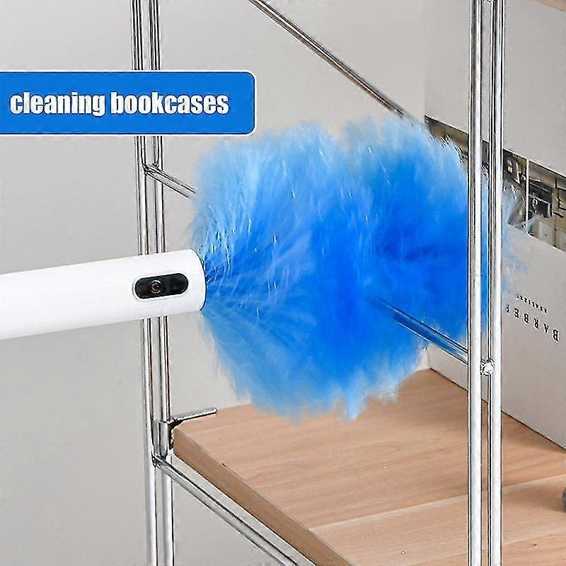 Spin Feather Duster Electric 360 Spin Electric Duster Rechargeable With ...