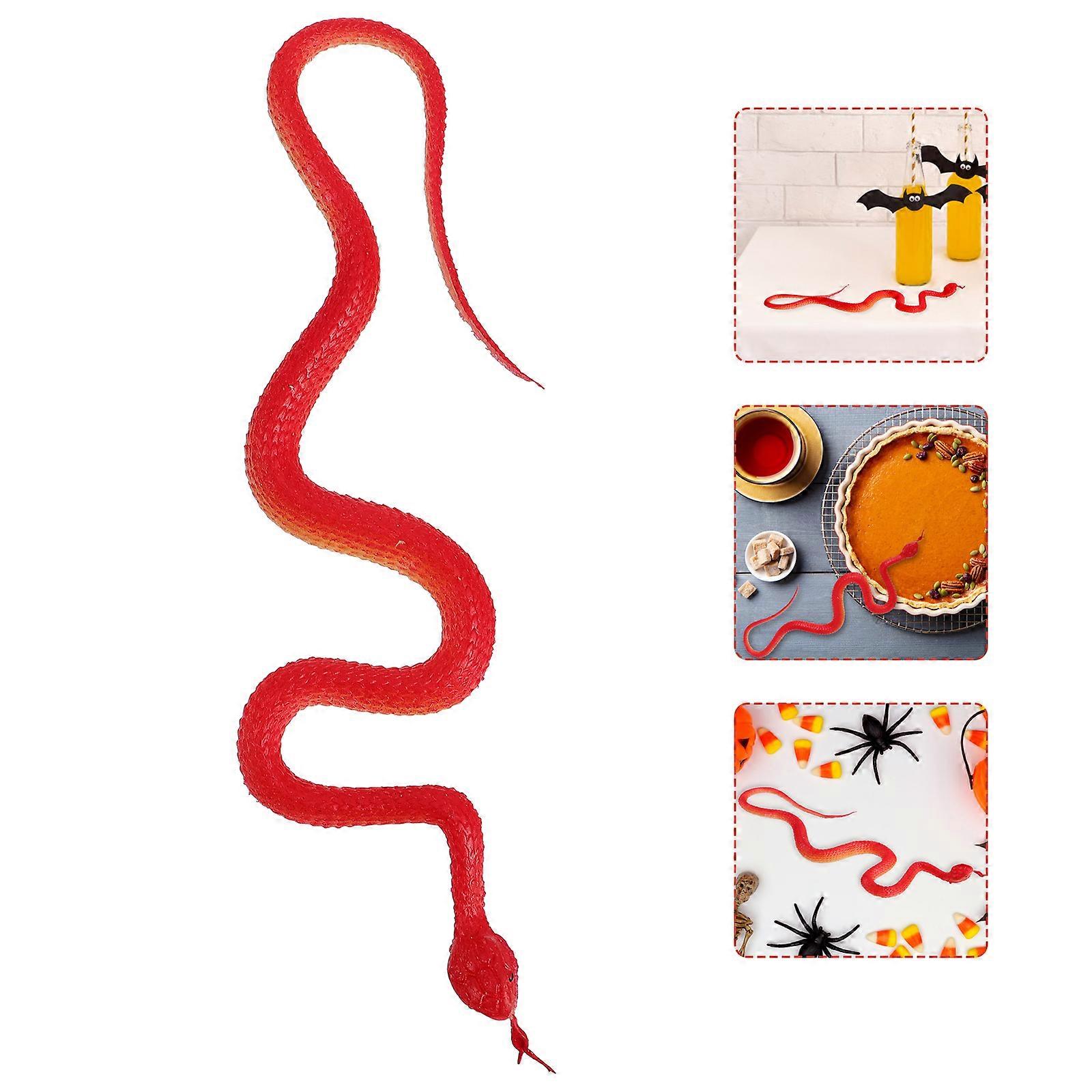 Realistic Rubber Snakes Toys Scary Fake Snake Rubber Snake Tricky Toys ...