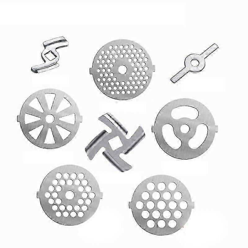 #5 Stainless Steel Meat Grinder Chopper Cross Knife Perforated Plate ...