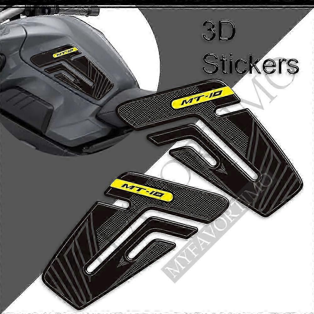 For Yamaha Mt10 Fz10 Fz Mt-10 Mt-10 Sp Motorcycle Tank Pad Grips Gas ...