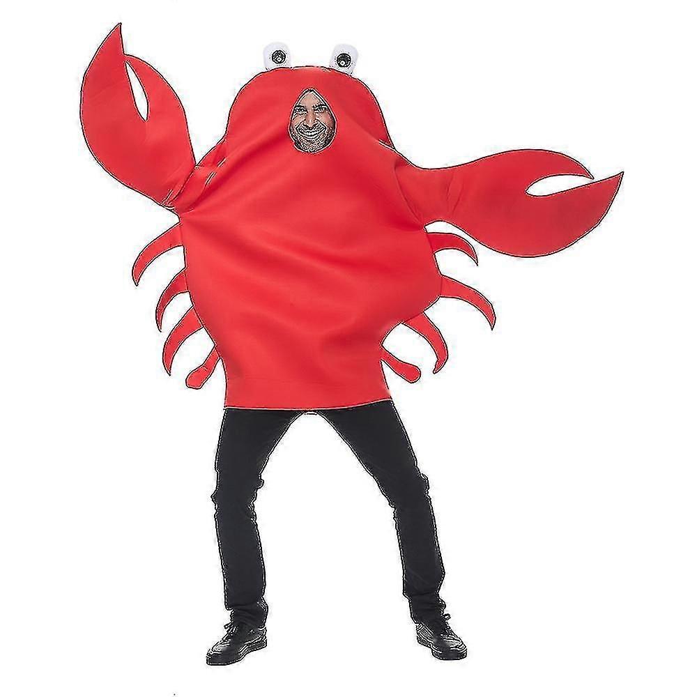 Funny Marine Life Shrimp And Crab Costume For Cosplay, Halloween Party ...