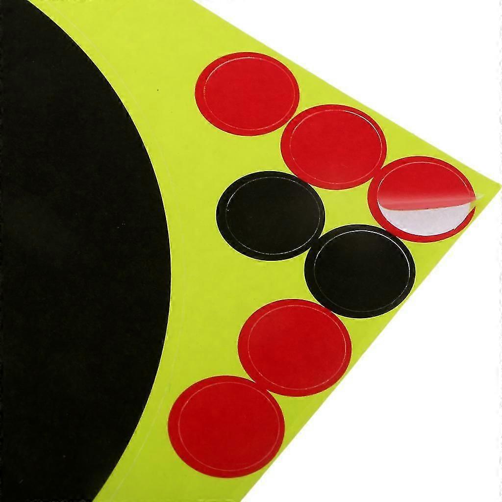 10pcs Shooting Target Paper Adhesive Splatter Sticker Reactive Shots ...