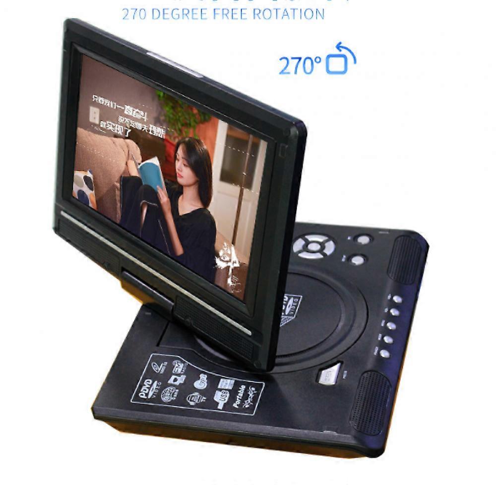 9.8-Inch Portable Mobile Dvd With Mini Tv Hd Player | Fruugo AU