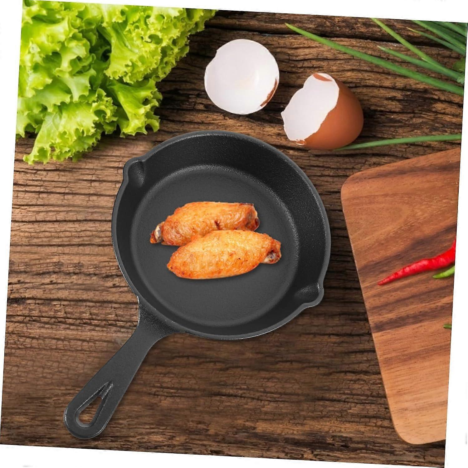 Cast Iron Pan NonStick Pan Egg Pan Breakfast Pan Cast Pan for Eggs Small Pan Frying Small Pan ...