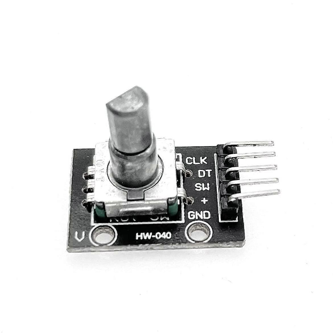 KY-040 Rotary Encoder 5 Pin 360 Degree Module with Push Button Switch ...