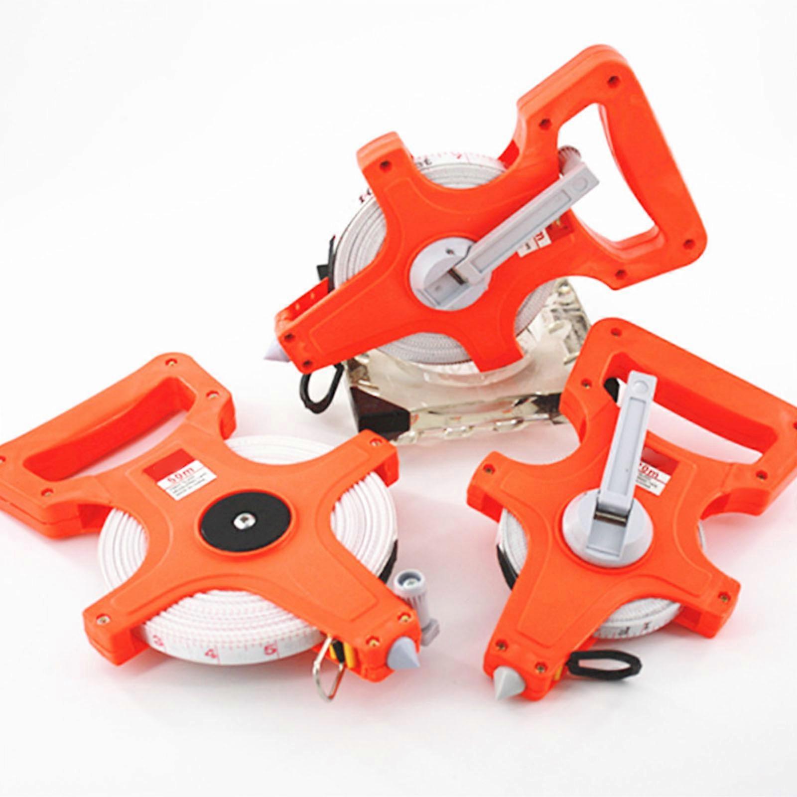 Open Reel Tape Measure Measuring Tape With Convenient Carry Handle And ...