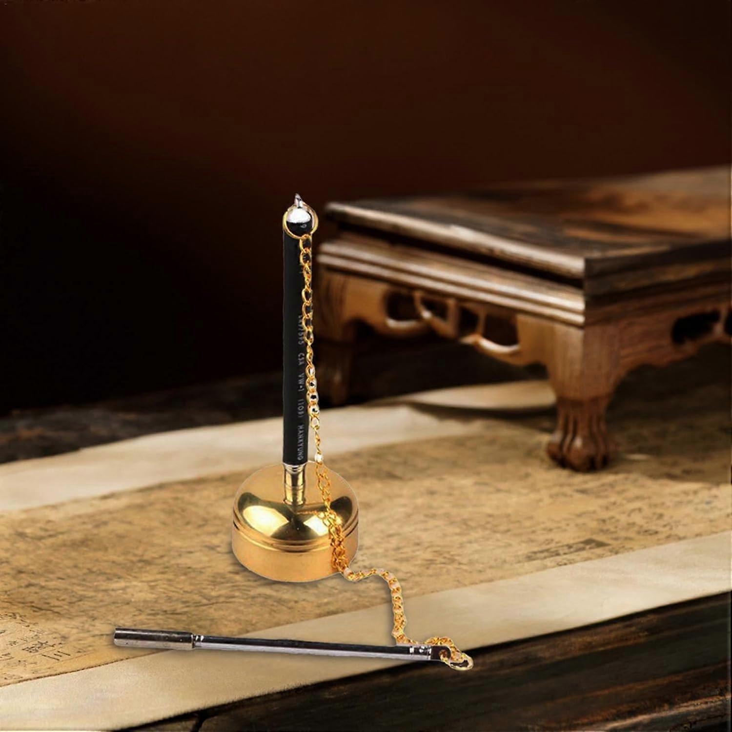 Telescopic Turkish Bell with Finger Symbols, Retractable Buddhist ...