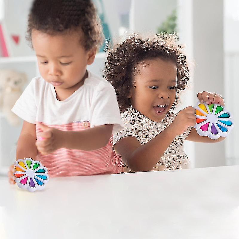 Fidget Simple Dimple Toy Flower Fidget Toys | Fruugo UK