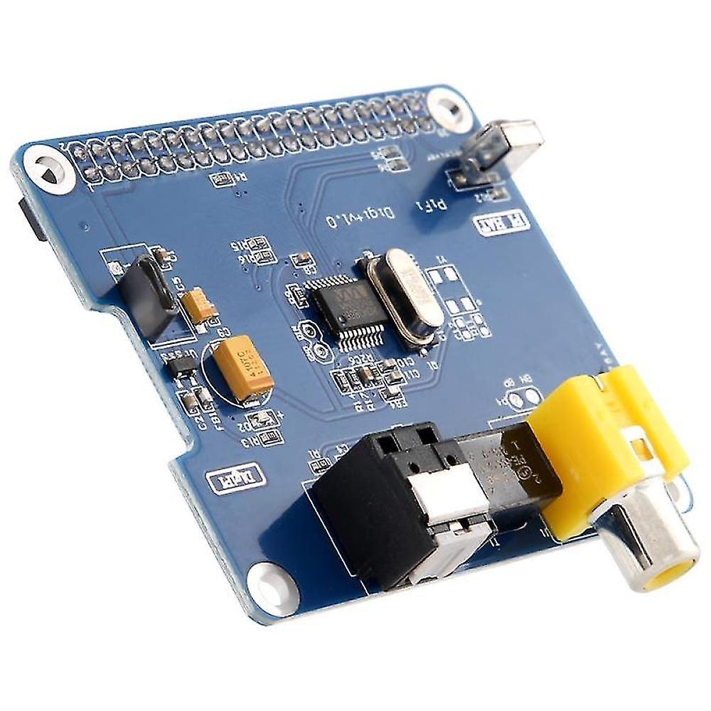 Sc07 Raspberry Pi Hifi Digi+ Digital Sound Card I2s Spdif Optical Fiber For Raspberry Pi 3 2 ...