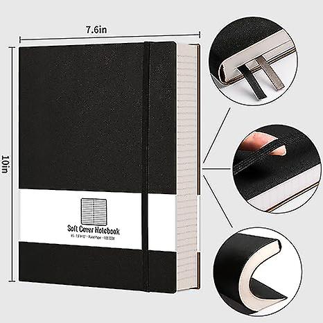 Lined Journal Notebook - 320 Numbered Pages Large B5 Thick Journal For ...