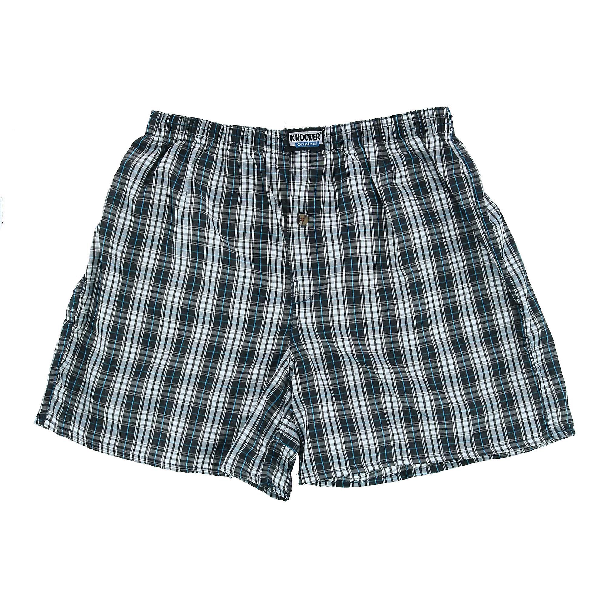 Knocker Plaid Boxer Shorts (Pack of 6) (Men) | Fruugo UK