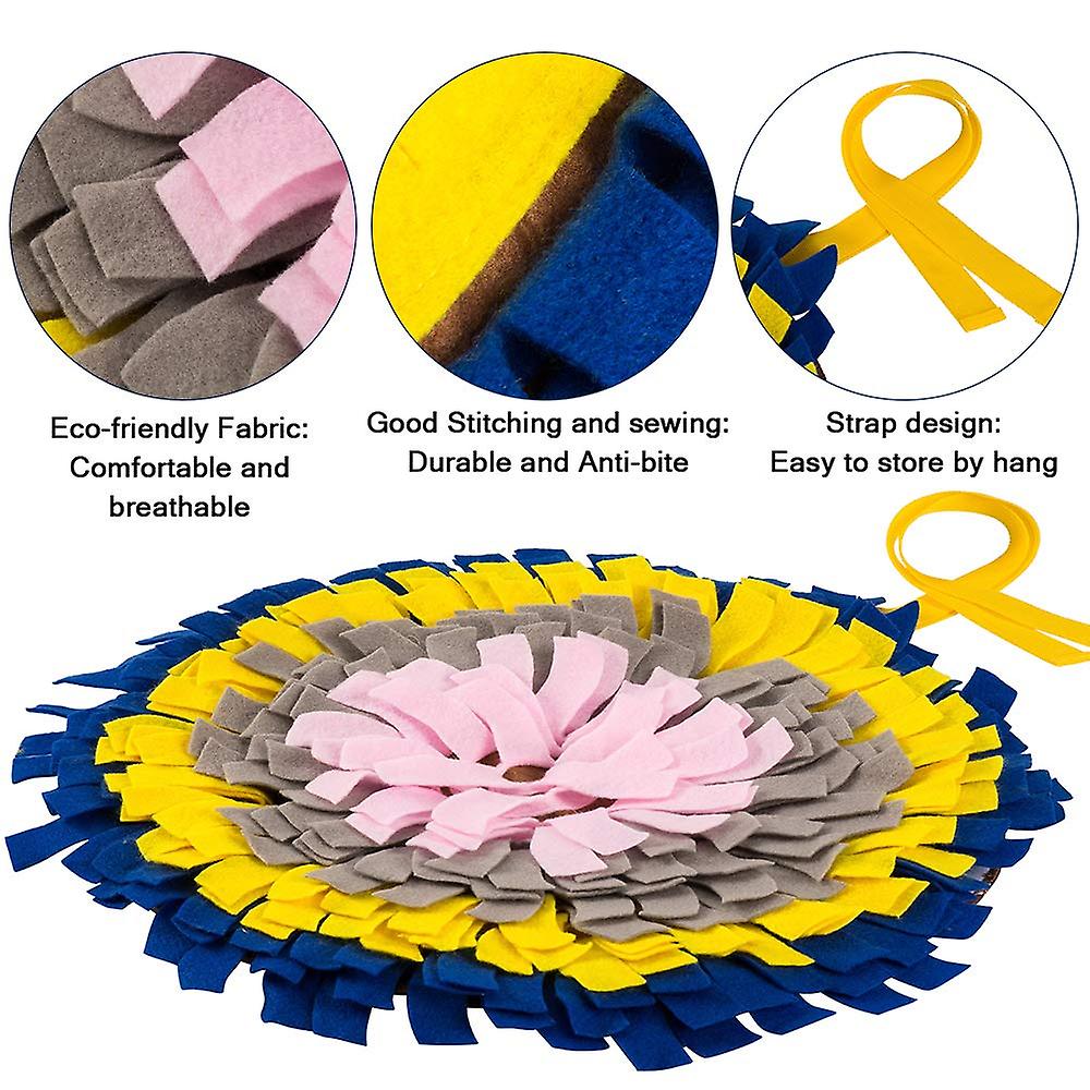 Dog Feeding Mat, Dog Snuffle Mat Small/large Dog Training Pad Pet Nose ...