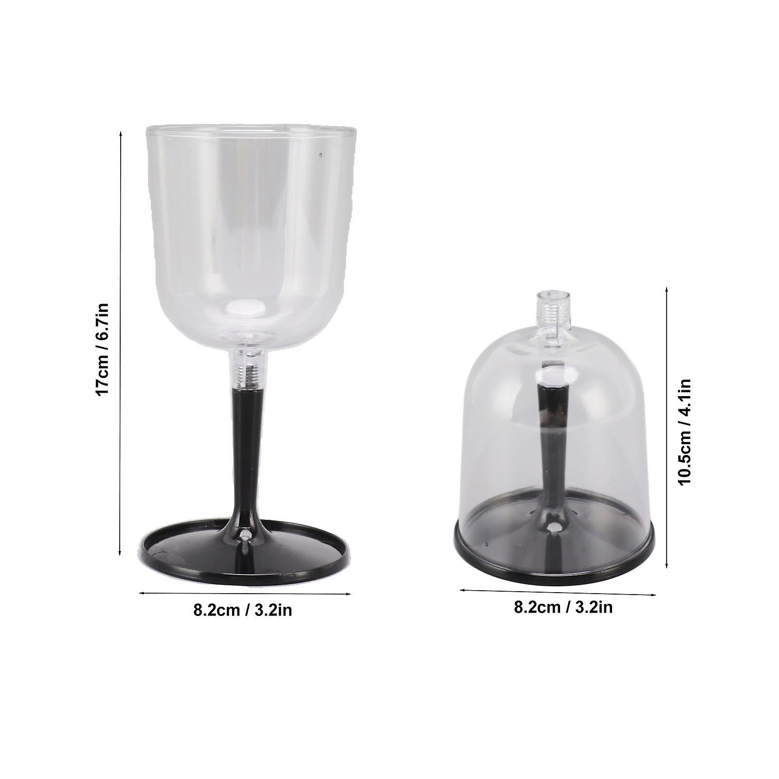Portable Outdoor Camping Wine Glass Detachable Plastic Goblet ...
