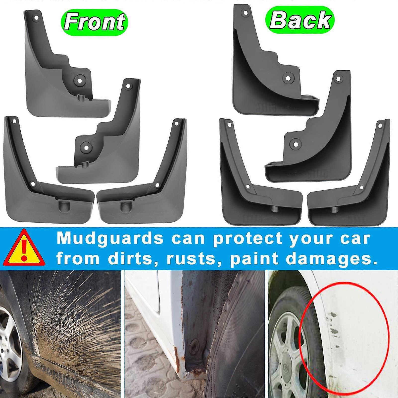 Car Mudguards For SsangYong Ssang Yong Korando C300 2019 2020 2021 ...