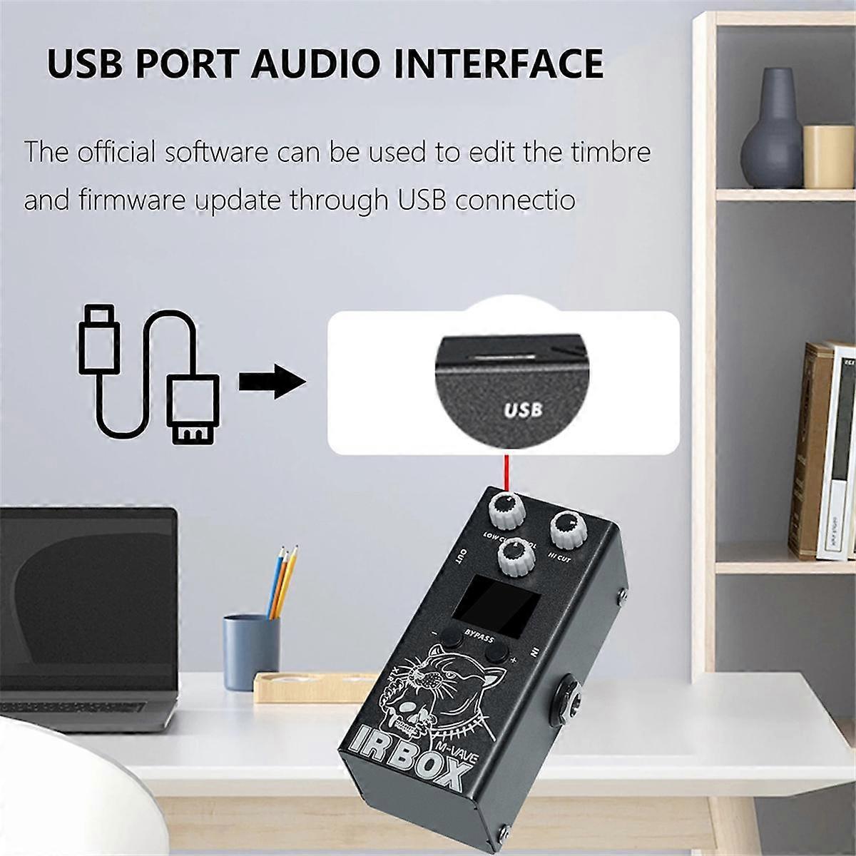 IR-BOX Guitar Bass Effects 32 Preset Options Available Phone App ...